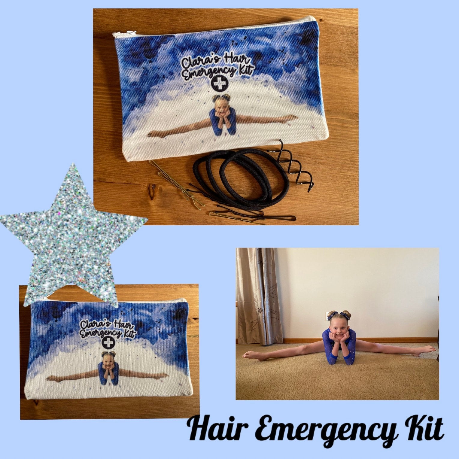 Personalized Hair Emergency Kit | GypsyOwl & GooseLittle
